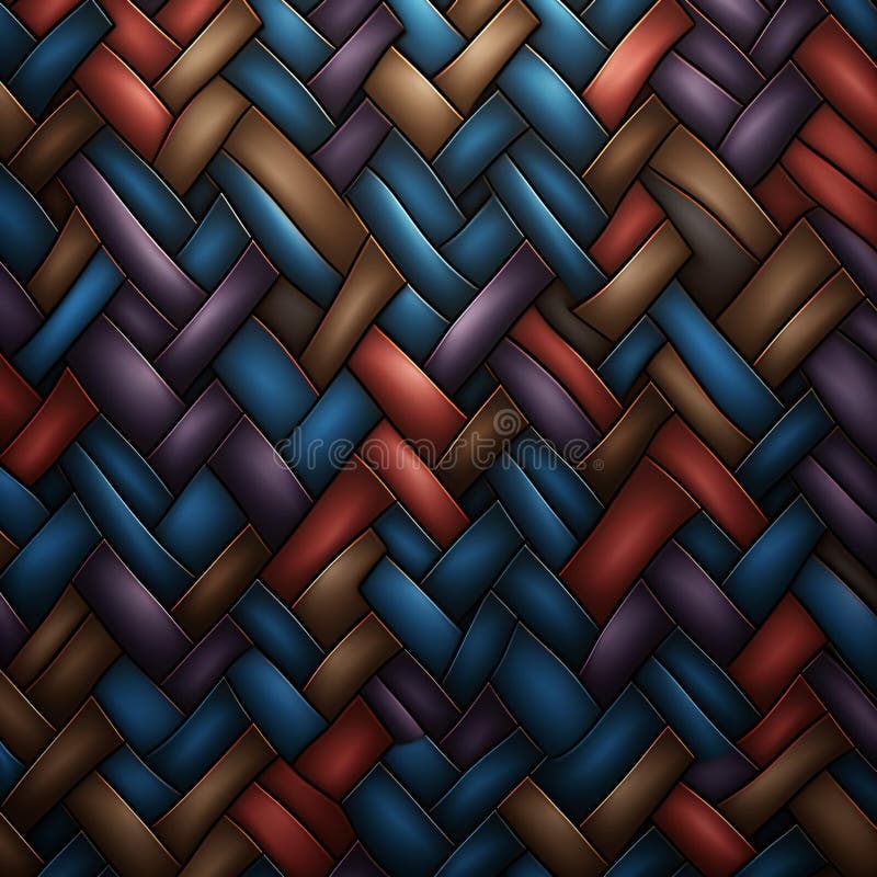 Vibrant Woven Pattern Dominates Modern Twill Tile Design Stock ...