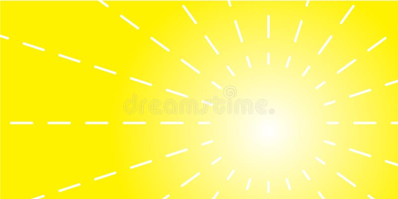A Vibrant Yellow Background with Radiating White Lines Creating a ...