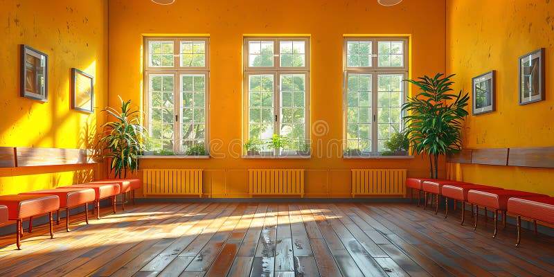 Motivational Teacher Image for Classroom Learning Stock Illustration ...