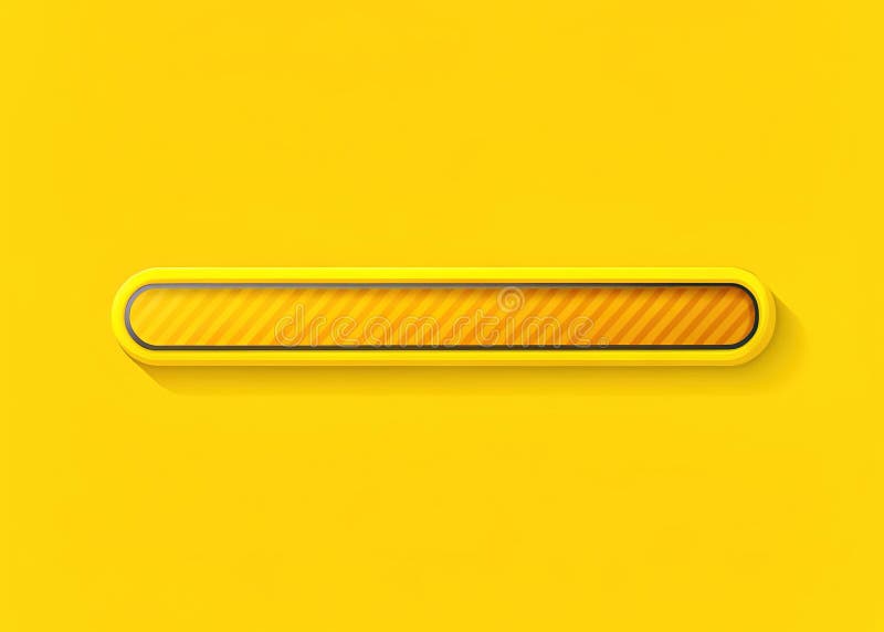 A Vibrant Yellow Progress Bar Dynamic Loading Animation Perfect for ...