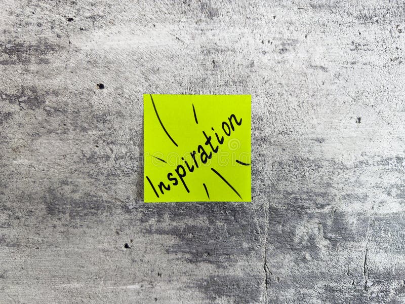 Vibrant Yellow Sticky Note Shaped As a Rectangle Displaying the Word ...