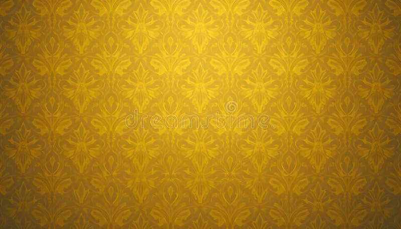 Vibrant Yellow Vector Wallpaper – Elegant and Eye-Catching Pattern for ...