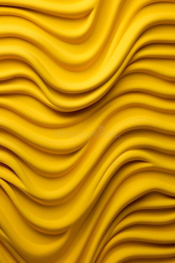 Vibrant Yellow Vertical Ripple Pattern Backdrop for Captivating and ...