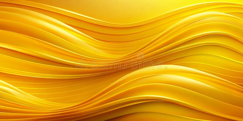 Vibrant Yellow Waves Create a Dynamic Abstract Gradient Bright Sunny ...