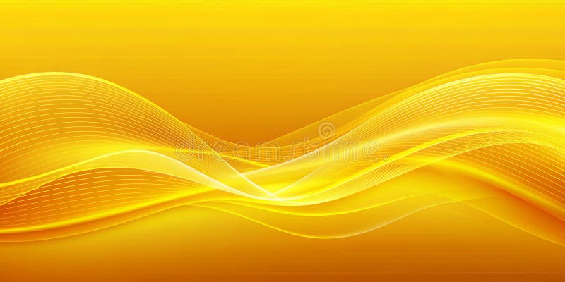 Vibrant Yellow Waves Create a Dynamic Abstract Gradient Bright Sunny ...