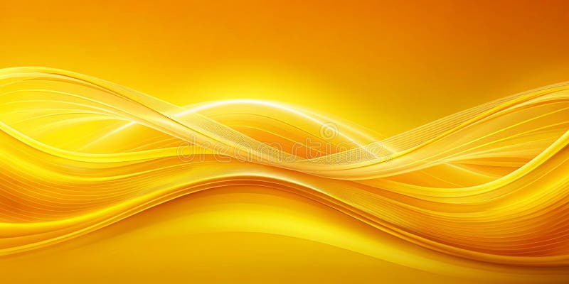 Vibrant Yellow Waves Create a Dynamic Abstract Gradient Bright Sunny ...