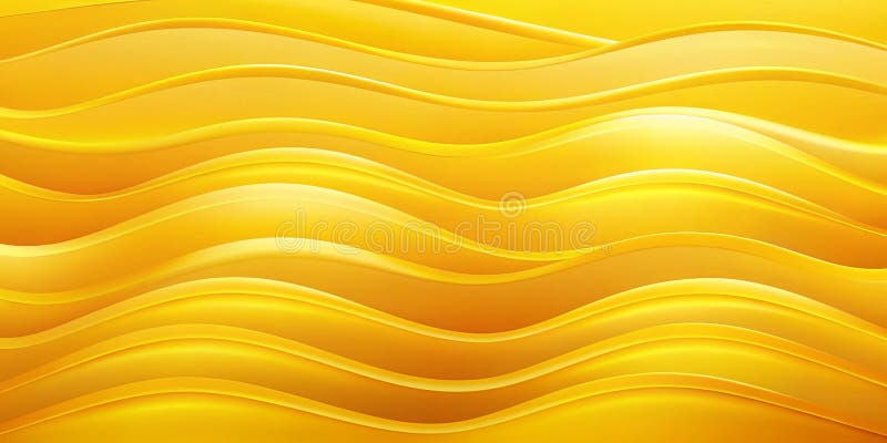 Vibrant Yellow Waves Create a Dynamic Abstract Gradient Bright Sunny ...