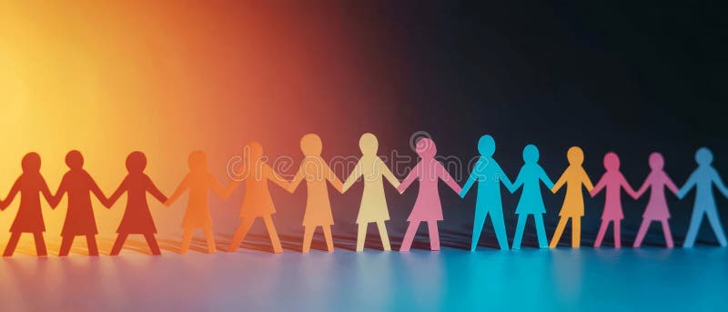 The Concept of Colorful Unity a Celebration of Togetherness and ...