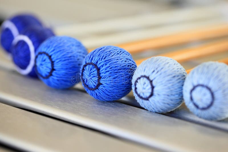 Vibraphone Mallets stock photo. Image of symphony, keys - 33206476