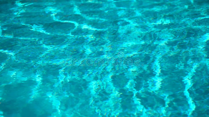 Vibration of Blue Waves on the Surface of Water in a Swimming Pool ...