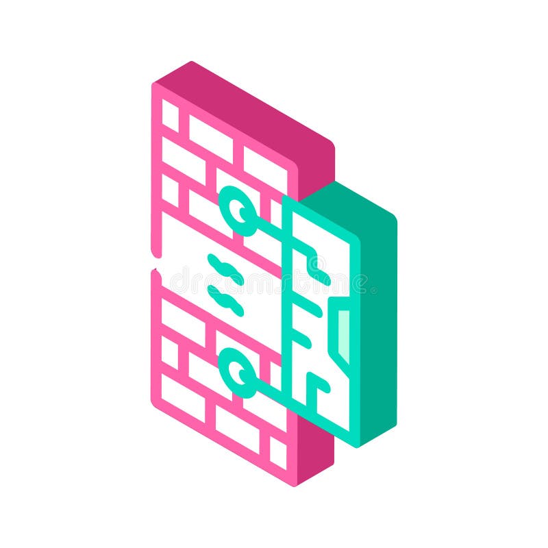 Vibration Sensor Isometric Icon Vector Illustration Color Stock Vector ...