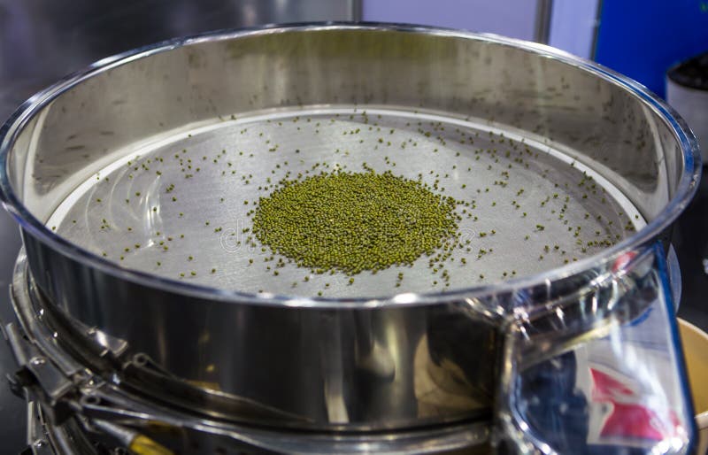 Vibratory Screening Machine Stock Image - Image of manufacturer ...