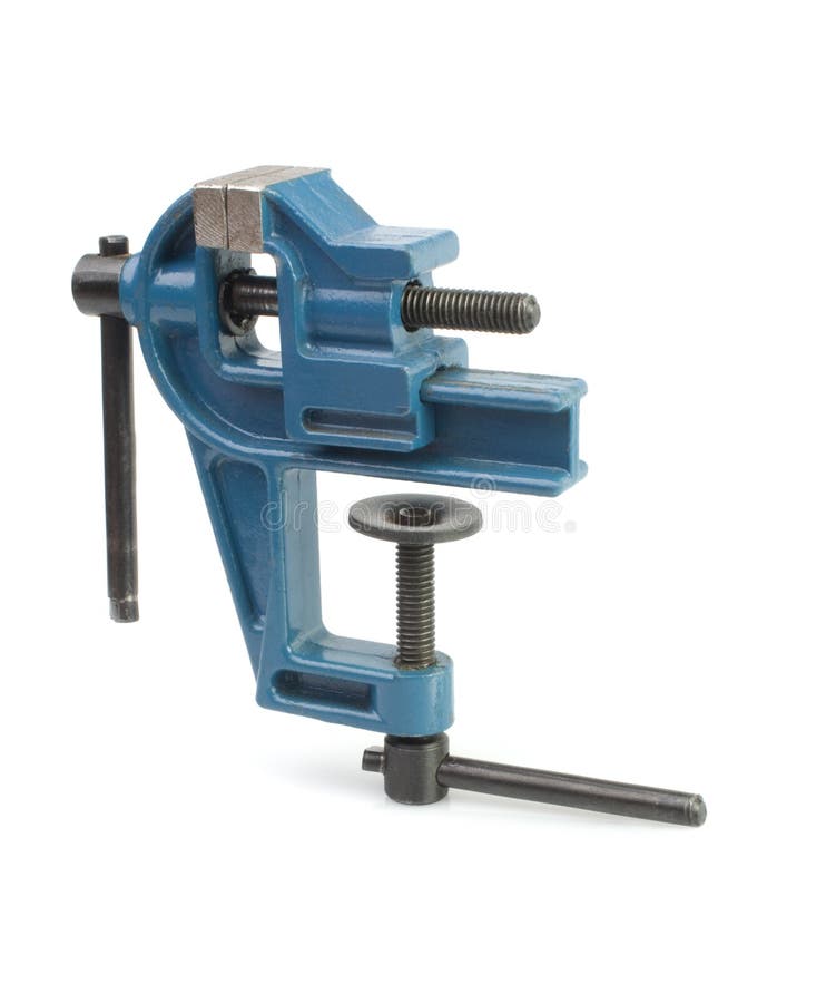 Vice and Wrench stock photo. Image of compress, workbench - 56952726