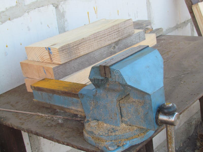 Vice stock image. Image of bench, blocks, small, wooden - 102511203