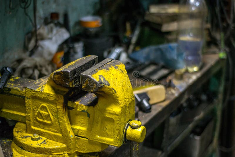 Vice vise stock photo. Image of workshop, workroom, vise - 45679738