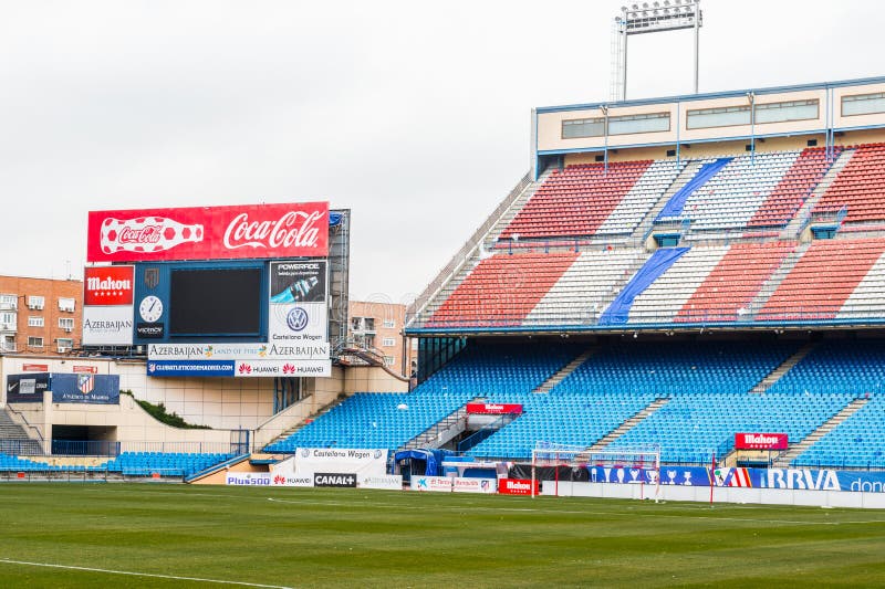 VIcente Calderon, Madrid imagen de archivo editorial. Imagen de ...