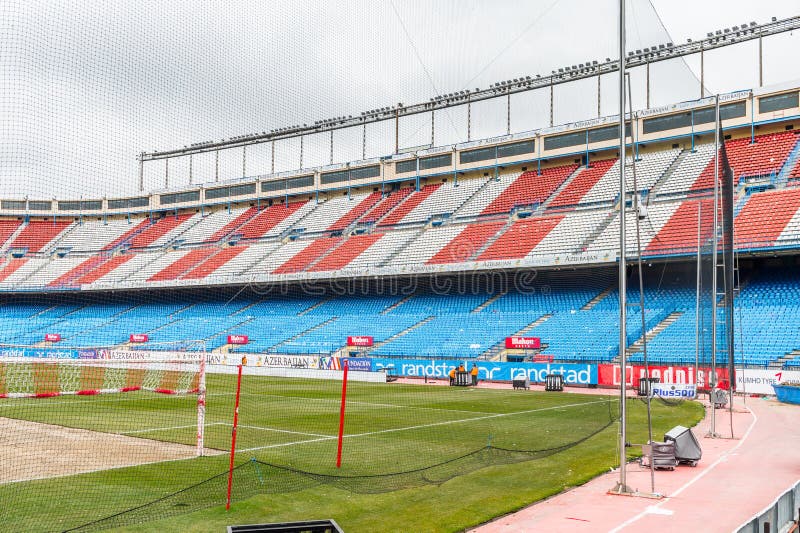 VIcente Calderon, Madrid fotografía editorial. Imagen de futbolista ...