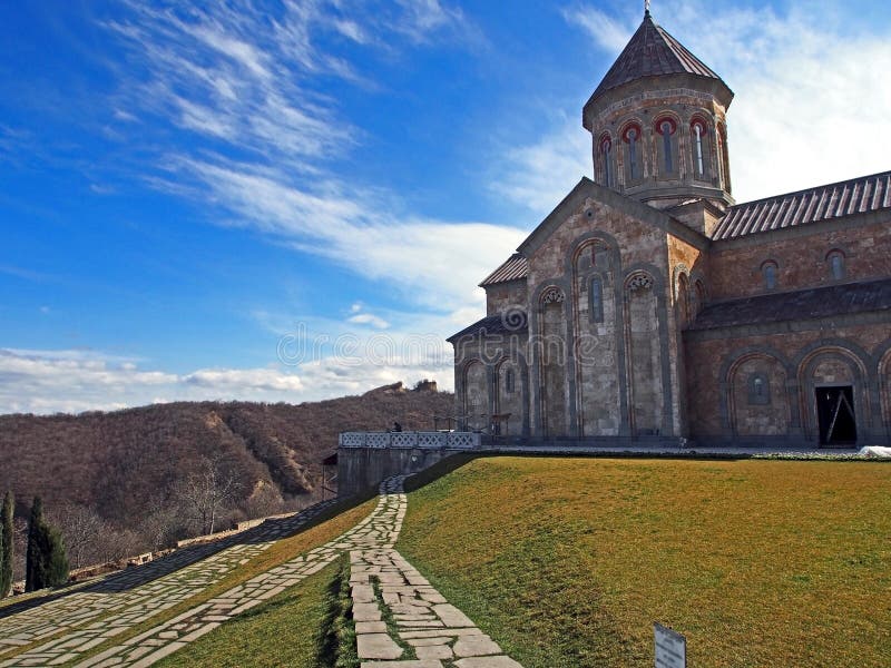 In the Vicinity of the Bodbe Monastery in Georgia Stock Image - Image ...