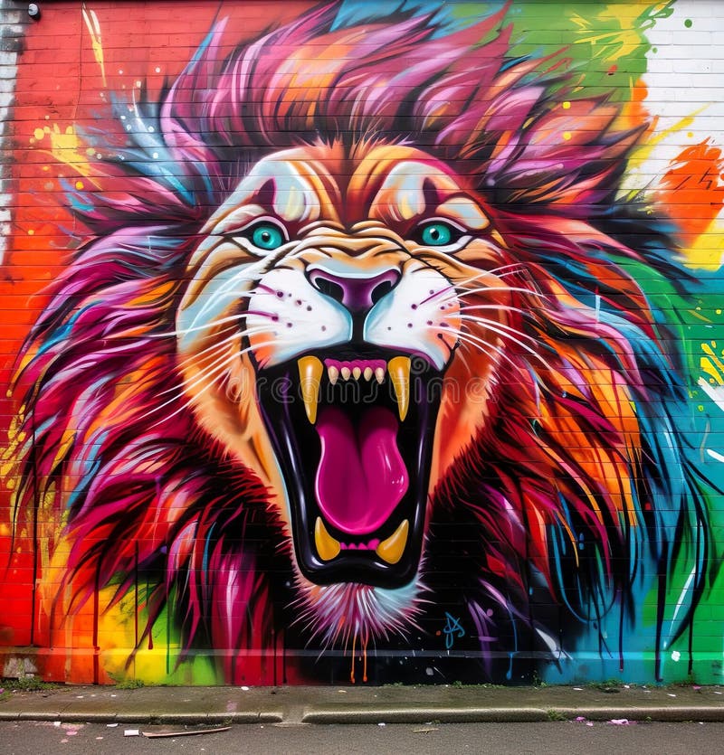 Graffiti Word Roar