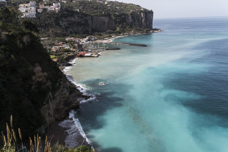 Vico Equense - Sorrento - Italy Stock Photo - Image of beach, place ...