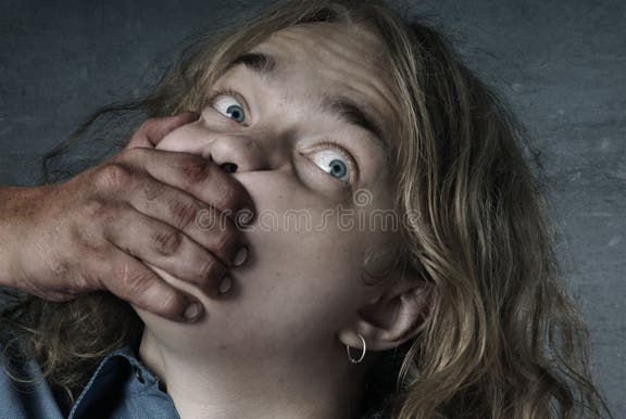Victim and monster stock photo. Image of hush, facial - 6913994