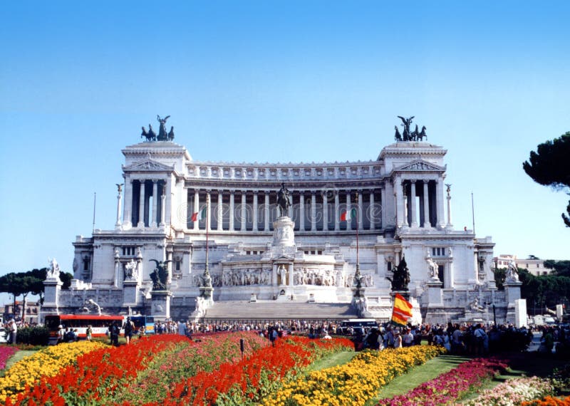 Victor emmanuel stock image. Image of ancient, flag, horse - 2013325