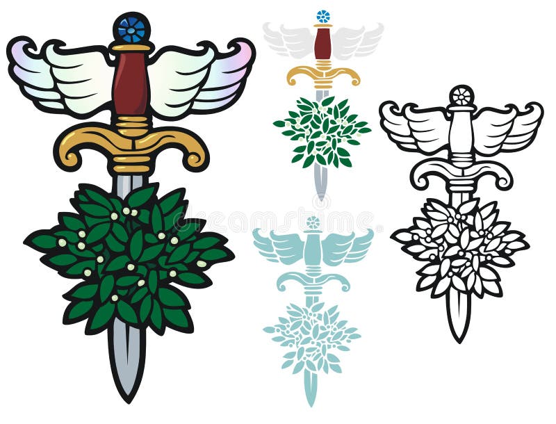 The victor s sword stock vector. Illustration of design - 41734768