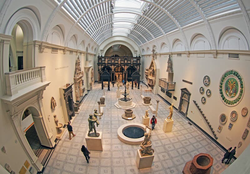 Victoria and Albert Museum Interior Editorial Photography - Image of ...
