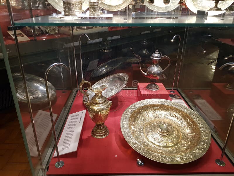 Silverware antique editorial stock photo. Image of london - 133612533