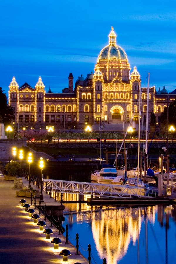 Victoria, BC stock image. Image of marina, landmark, landscape - 666653