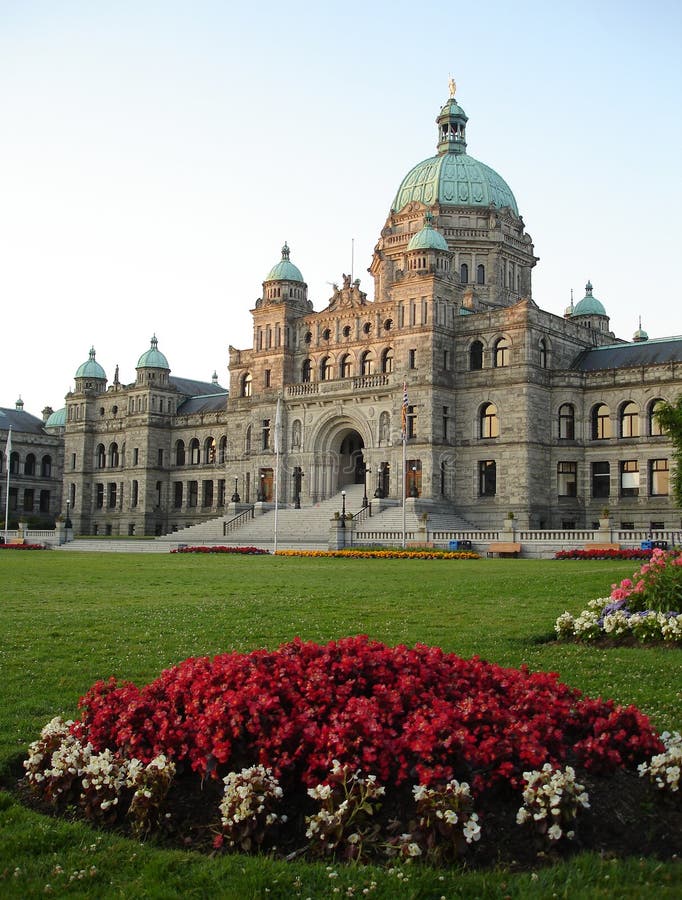 Victoria, BC, Canada Parliament Building Vertical Stock Image - Image ...