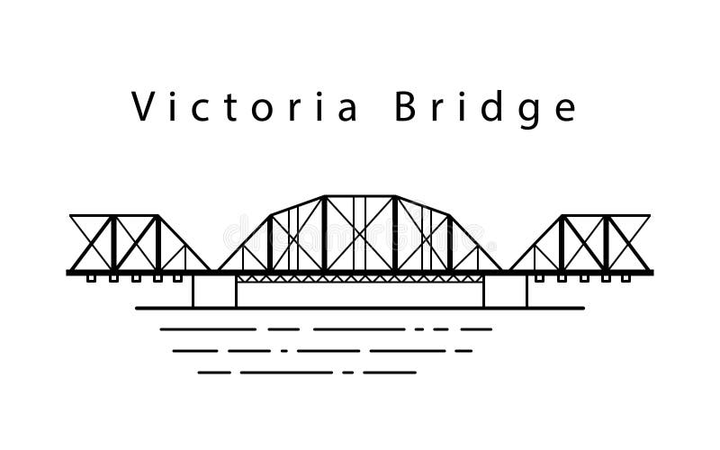 Bridge Montreal Victoria Stock Illustrations – 9 Bridge Montreal ...
