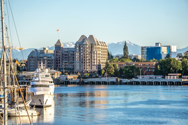 Victoria British Columbia Canada Scenery in June Editorial Image ...