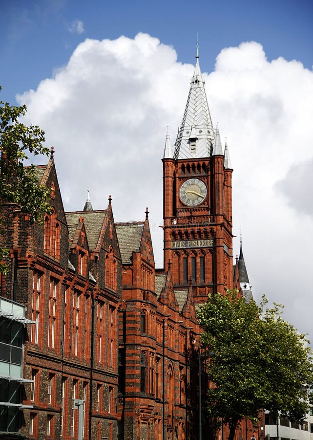 Victoria Building In Liverpool Stock Image - Image of merseyside ...