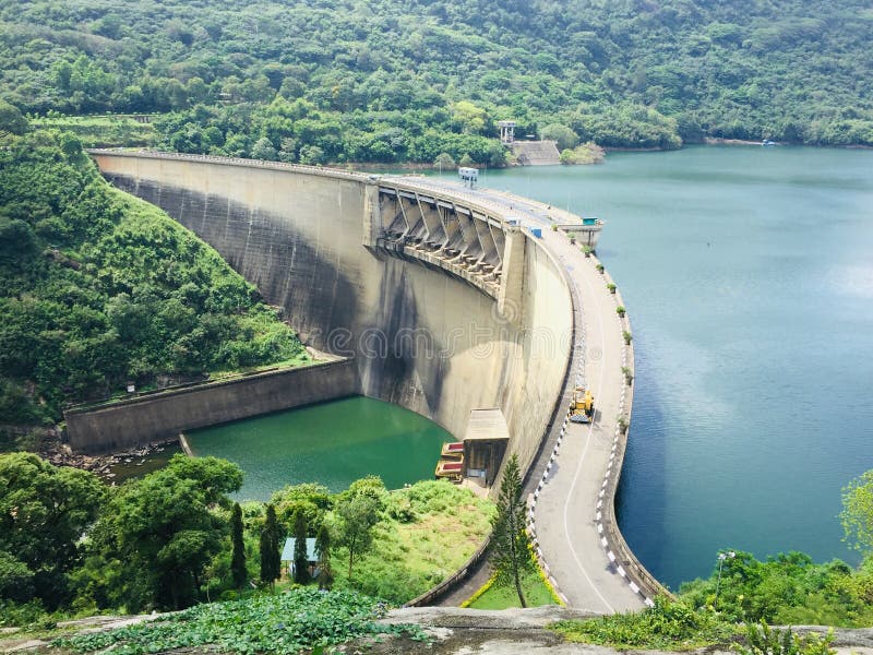 Victoria Dam - Sri Lanka stock image. Image of lanka - 111222445