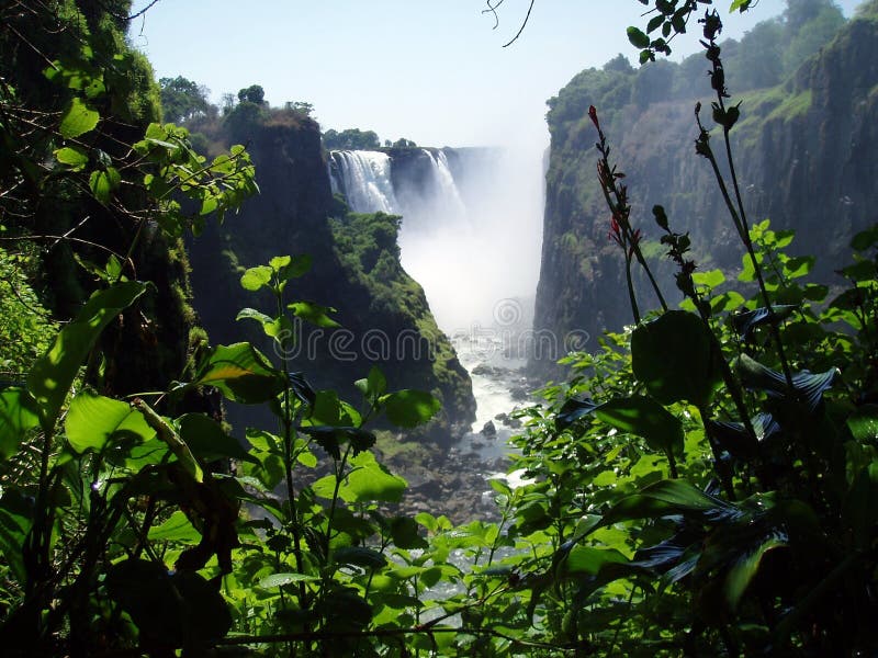 Victoria Falls stock photo. Image of travel, lake, tourism - 3907704