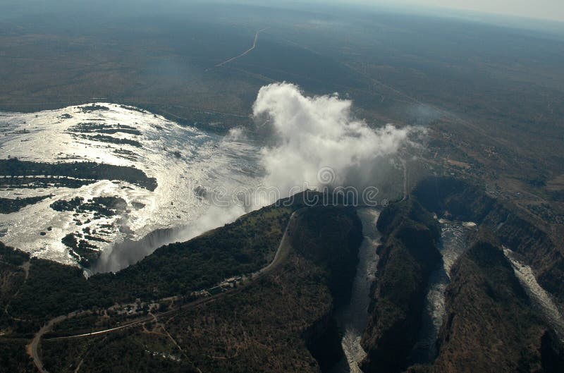 Victoria Falls - Aerial View Picture. Image: 29082454