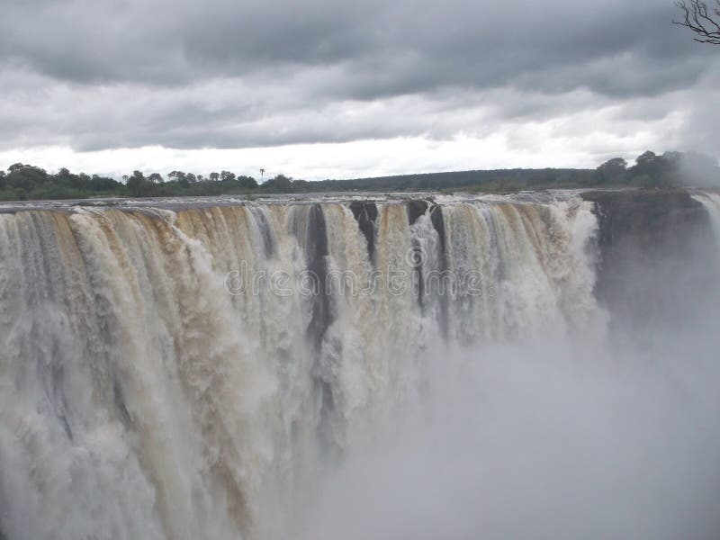 Victoria Falls River Lodge Zimbabwe Stock Photo - Image of rapid, zimba ...