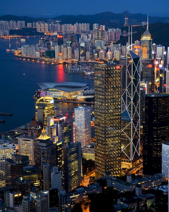 Victoria Harbour Night