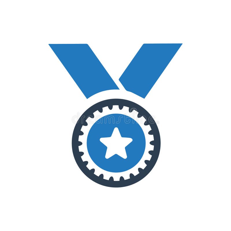 Victoria, Icono De La Medalla Ilustración del Vector - Ilustración de ...