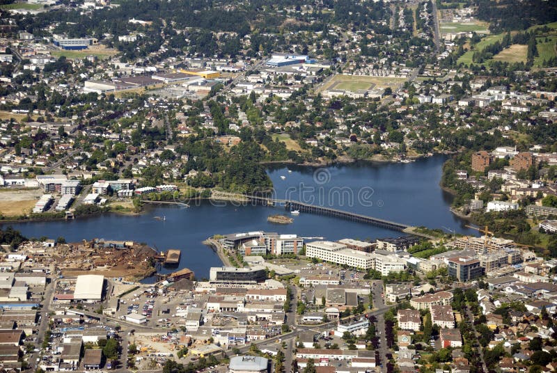 Victoria, Isla De Vancouver Foto de archivo - Imagen de nave, centro ...