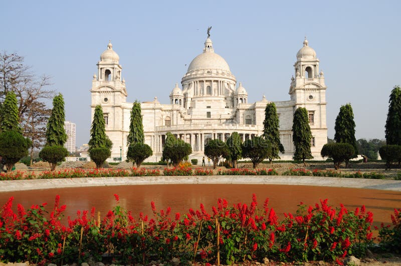 Victoria memorial stock photo. Image of heritage, kolkata - 25802196