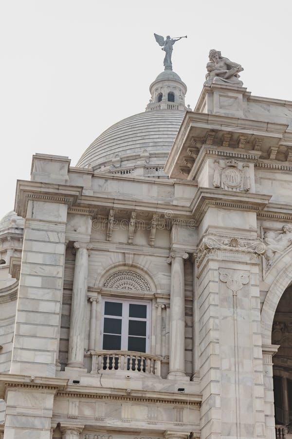 VIctoria Memorial Hall in Kolkata, India. Stock Photo - Image of ...