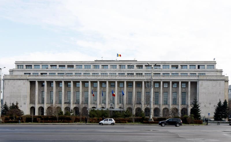 Victoria Palace - Romanian Government Editorial Stock Photo - Image of ...