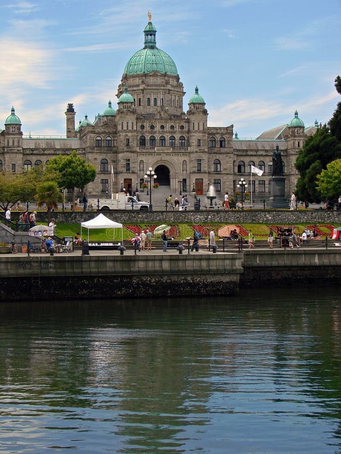 Victoria Parliament Building, BC, Canada Editorial Stock Photo - Image ...