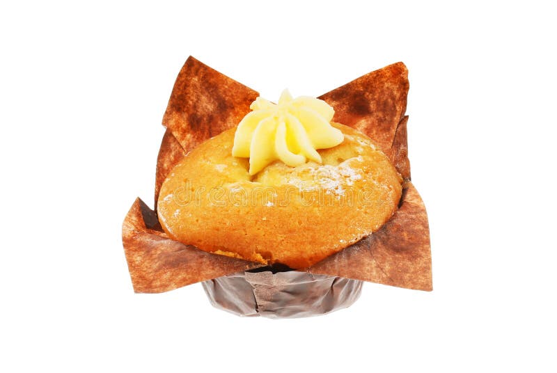 Victoria sponge muffin stock photo. Image of isolated - 250918096
