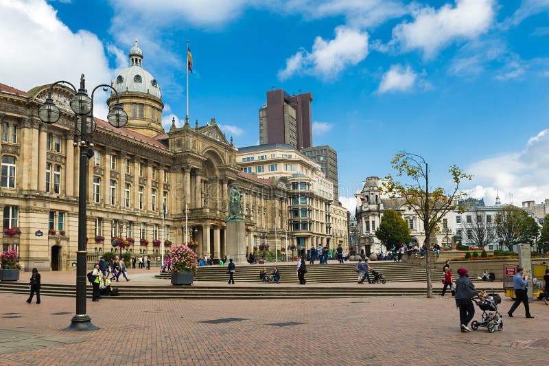 Victoria Square in Birmingham Editorial Image - Image of england ...