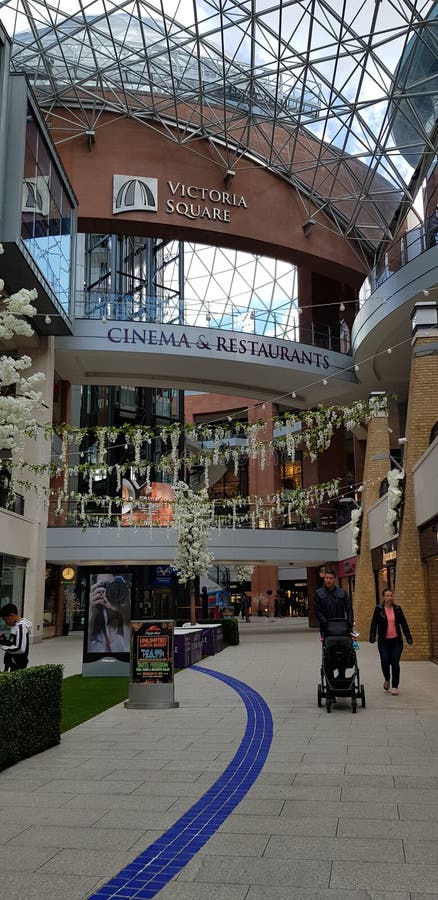 Victoria Square mall editorial stock photo. Image of center - 115620743