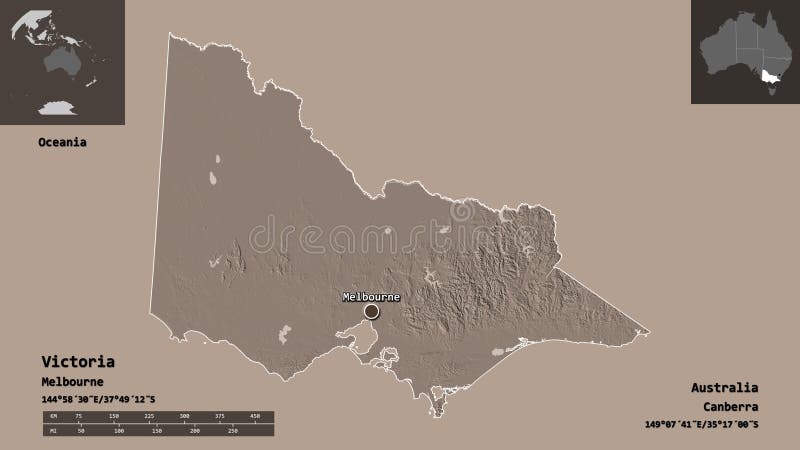Victoria State Map Stock Illustrations – 1,006 Victoria State Map Stock ...