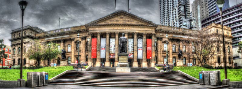 Victoria State Library editorial stock image. Image of steps - 65221979